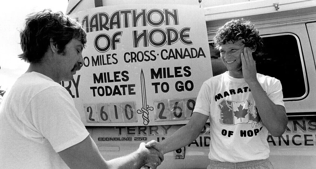 L'incroyable détermination de Terry Fox